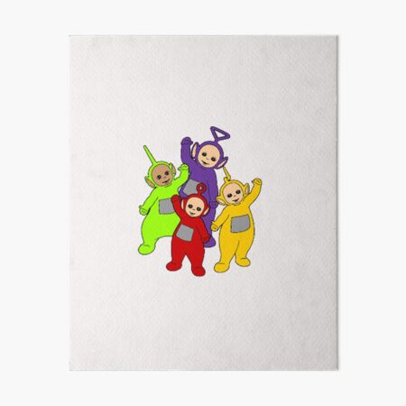 "teletubbies teletubbies teletubbies" Art Board Print for Sale by ...