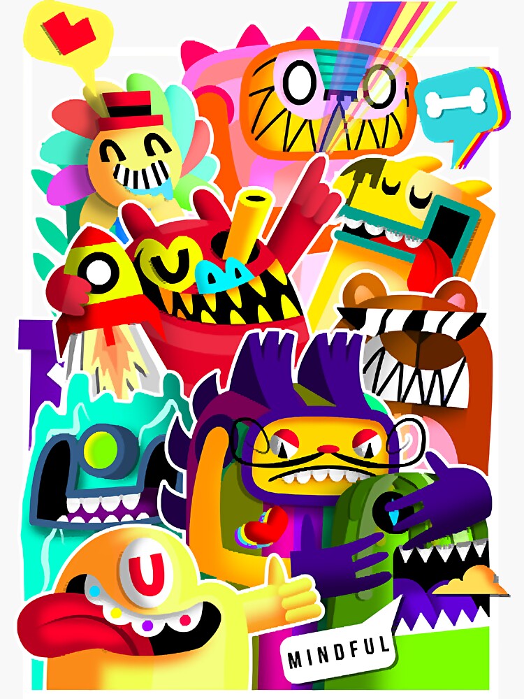 "Doodle Friend HOPE 1111 " Sticker for Sale by VictoriaL15185 | Redbubble