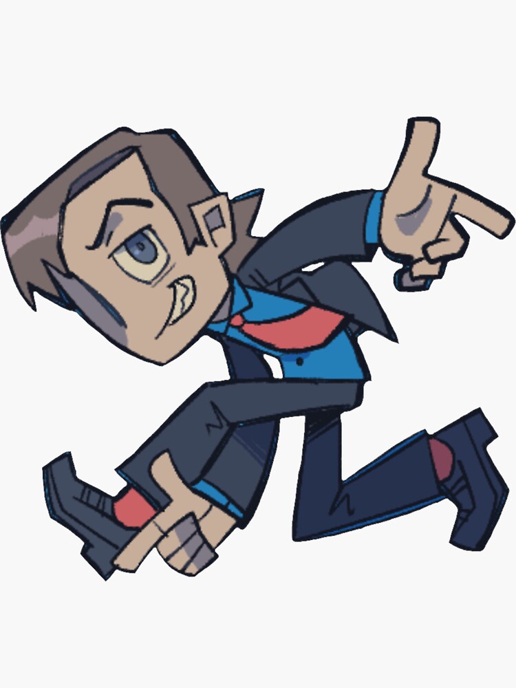 "Saul Goodman Fingerpoint Art" Sticker for Sale by CapyBoii | Redbubble