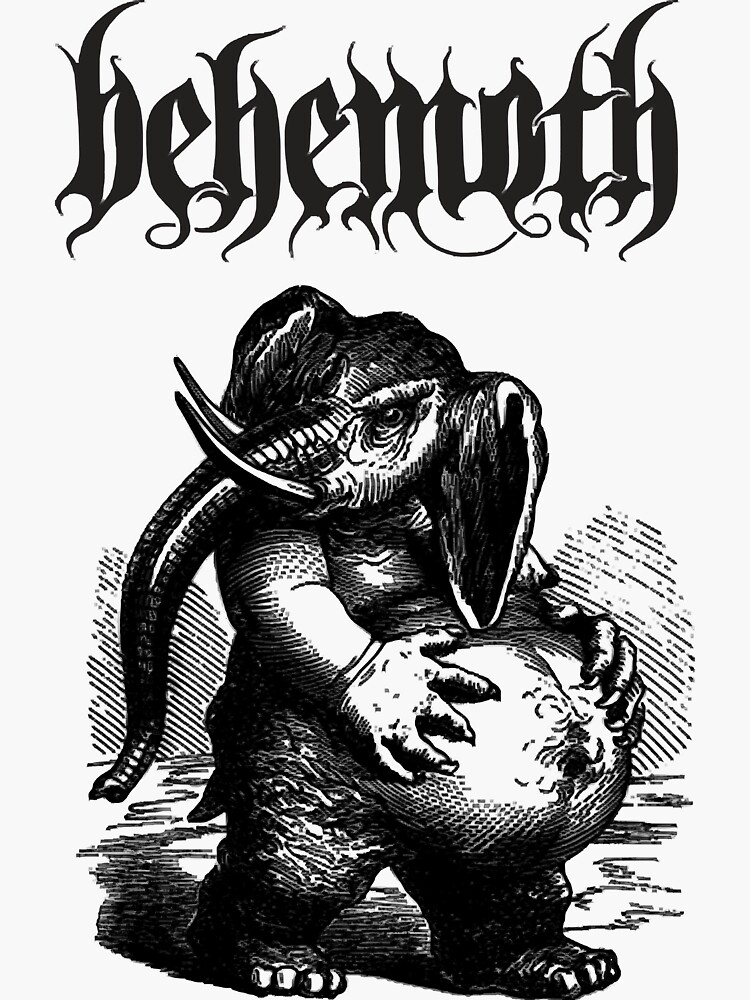 "Behemoth - Death Metal Remake " Sticker for Sale by PatrickJe27721 ...