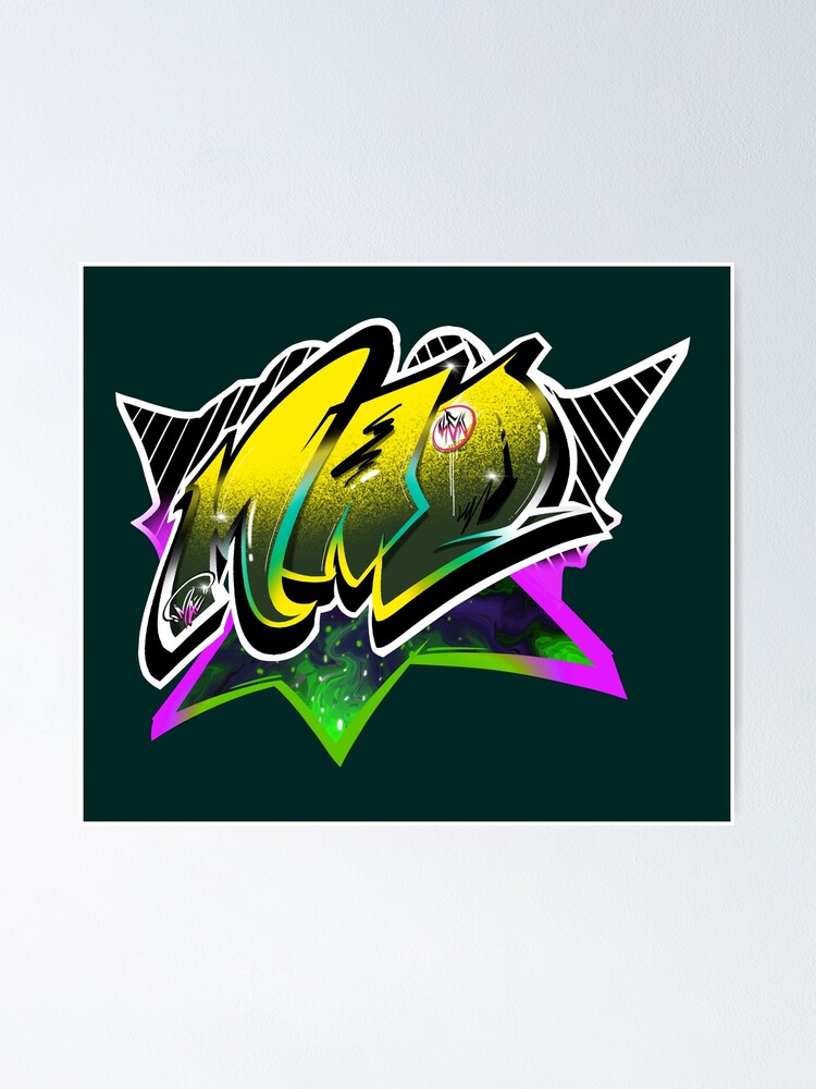 MAE” Graffiti Word/var.2of4" Poster for Sale by CallmeKenrock | Redbubble