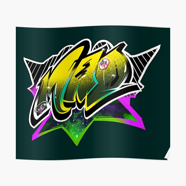 MAE” Graffiti Word/var.2of4" Poster for Sale by CallmeKenrock | Redbubble
