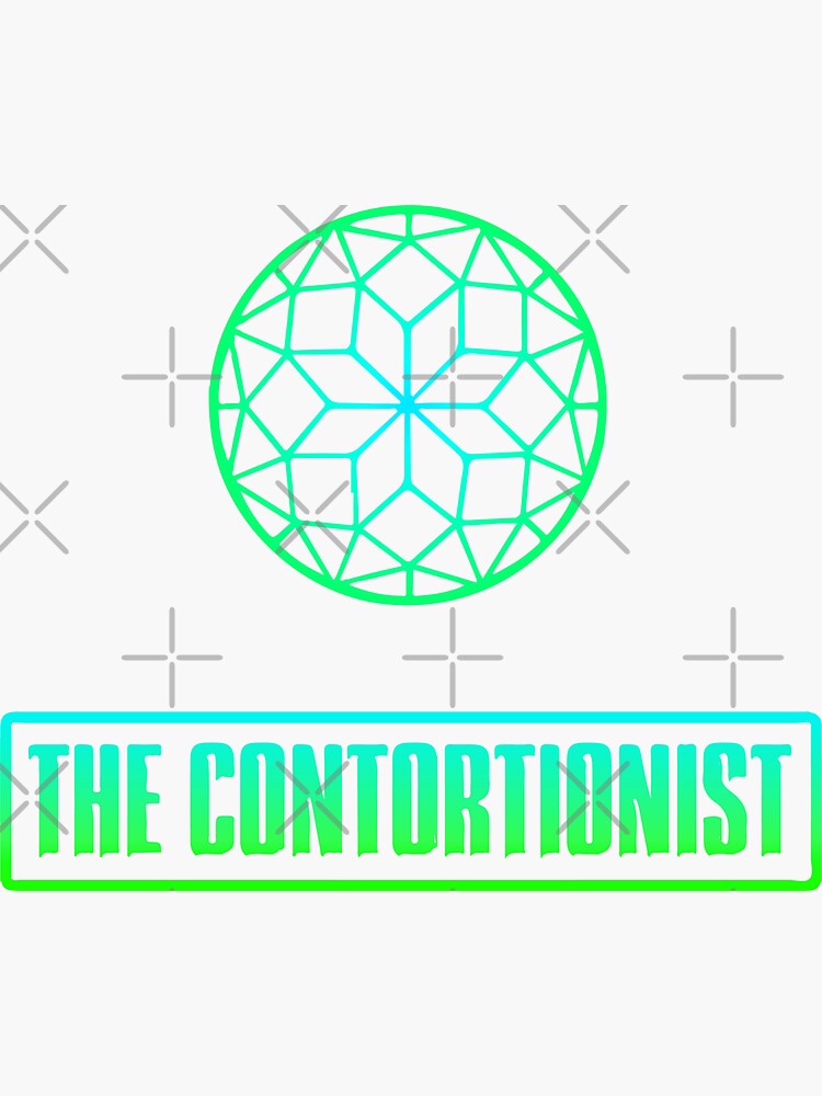 "The Contortionist Band" Sticker for Sale by xxXVintageXxx | Redbubble