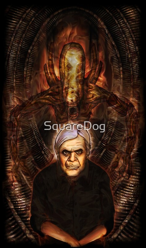 "Giger Portrait" by Peter Gilmore | Redbubble