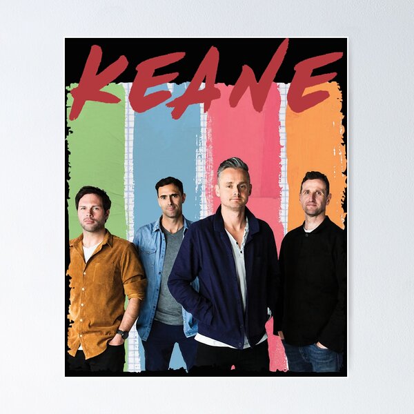 "Keane Band" Poster for Sale by MARCLANDRESS | Redbubble