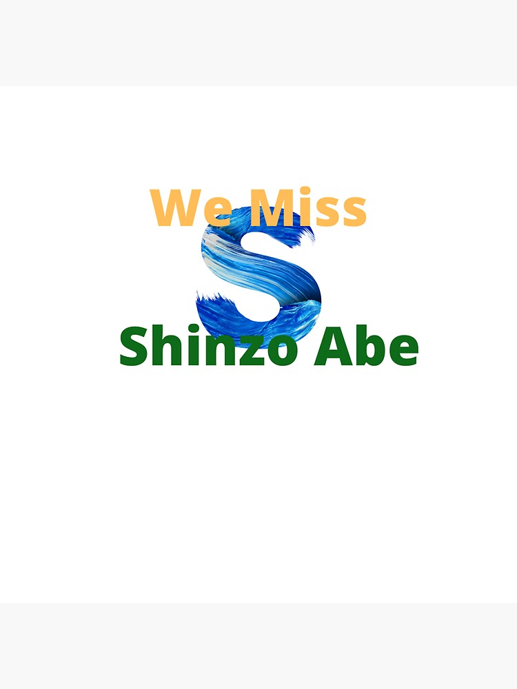 "Shinzo Abe" Sticker for Sale by newmarketworld | Redbubble