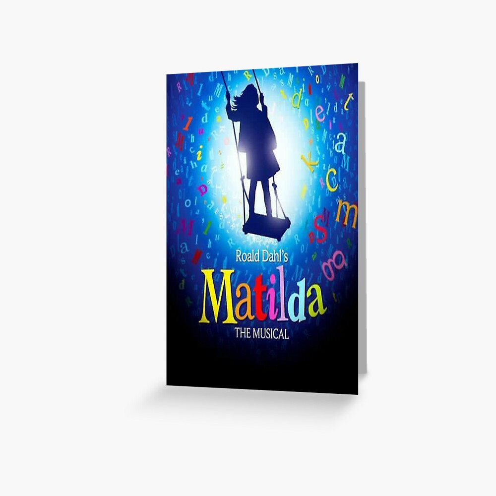 "Matilda musical" Greeting Card for Sale by collinsdrawings | Redbubble