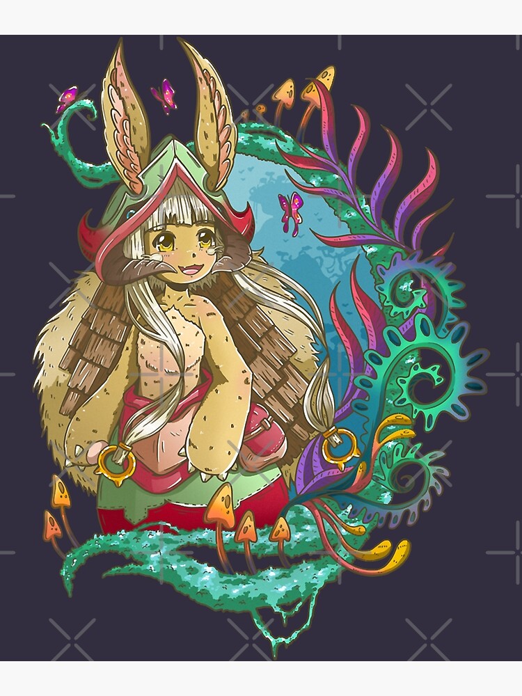 "Cool Orphan Girl Precious Robot Mother Nanachi Retro" Poster for Sale by Roach101Rodney | Redbubble