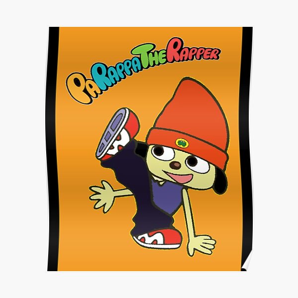 "Parappa The Rapper Classic " Poster for Sale by darkzerat | Redbubble