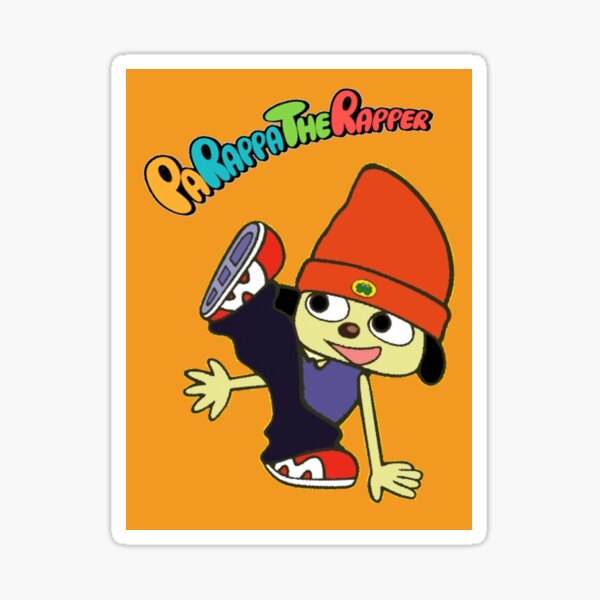 "Parappa The Rapper Classic " Sticker for Sale by darkzerat | Redbubble