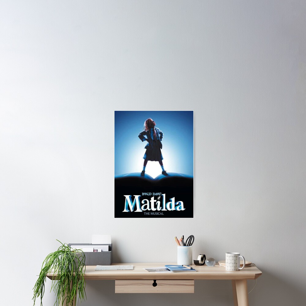 "Matilda musical" Poster for Sale by collinsdrawings | Redbubble