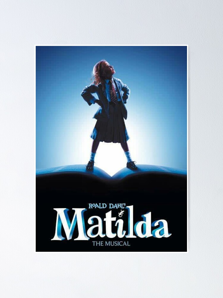 "Matilda musical" Poster for Sale by collinsdrawings | Redbubble
