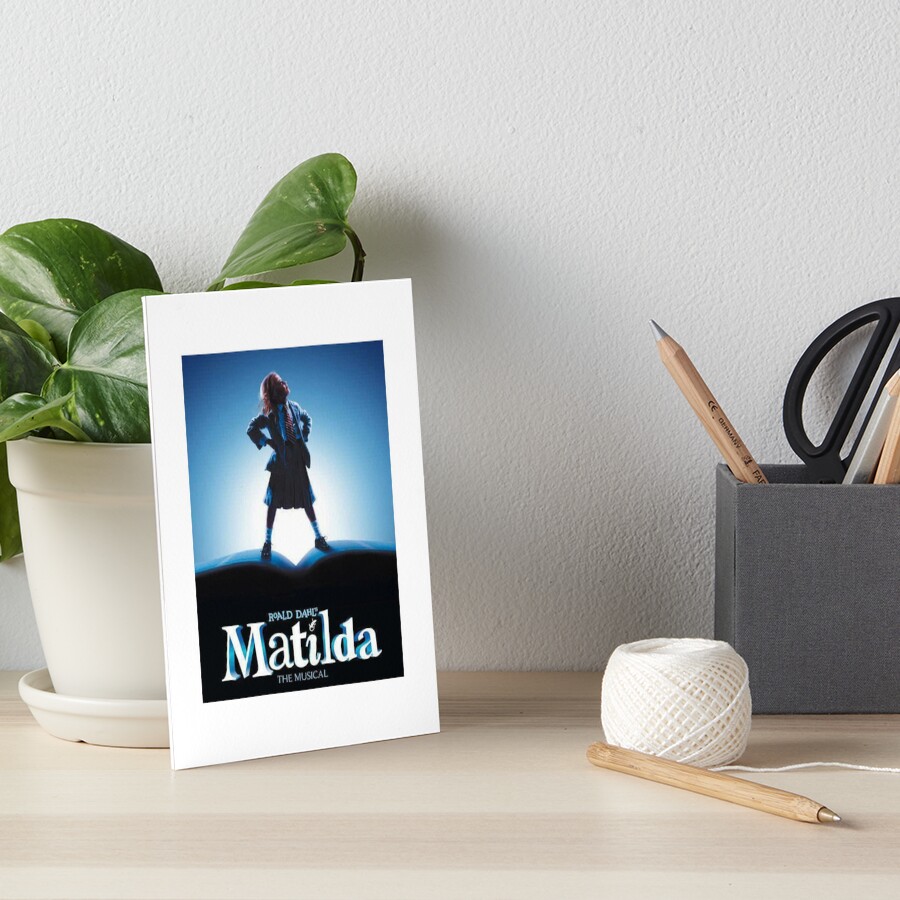 "Matilda musical" Poster for Sale by collinsdrawings | Redbubble