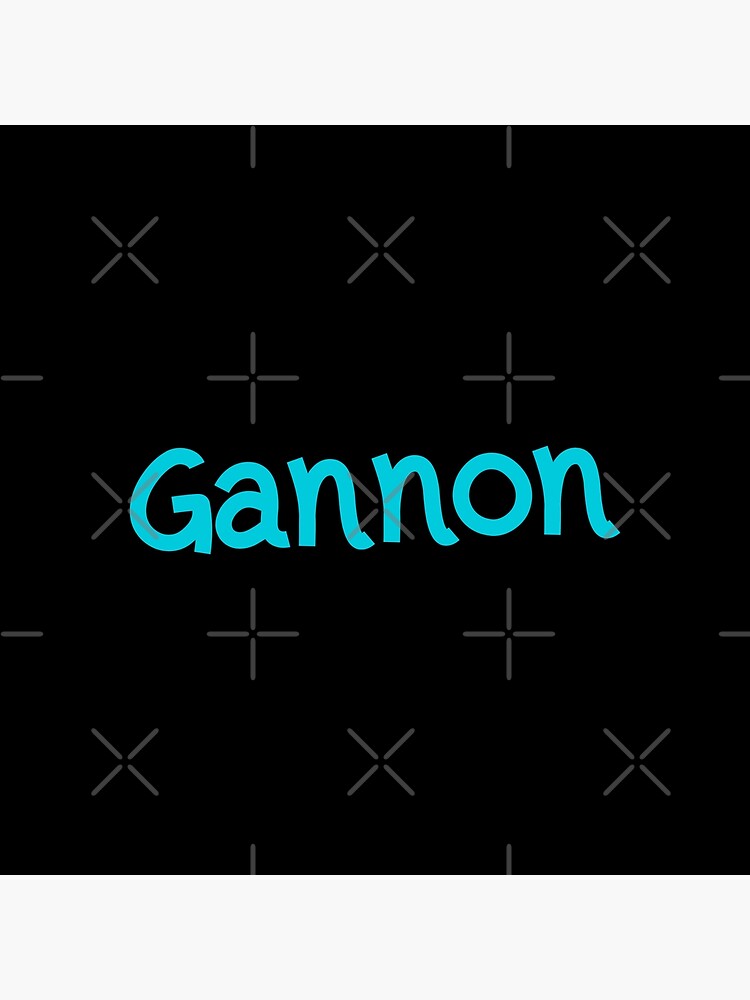 "Gannon, Funny Cool Best color art" Poster for Sale by artdragongift ...