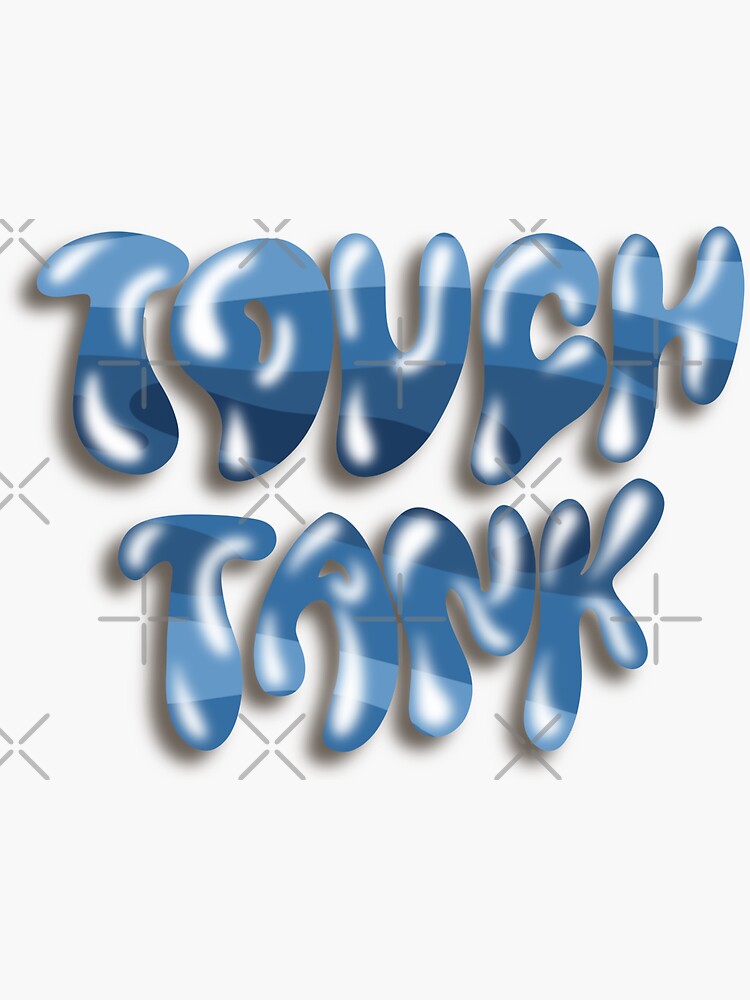 "Touch Tank Bubble (Round Highlight & Shadow)" Sticker for Sale by jc ...
