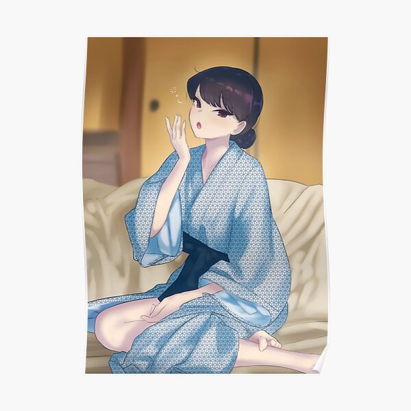 "Shouko Komi Komi Can't Communicate Artwork For Otaku" Poster for Sale ...