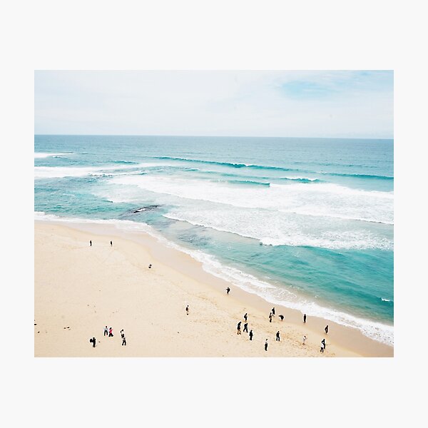 Lámina fotográfica «Impresión de playa, Lámina de playa, Vida de playa ...