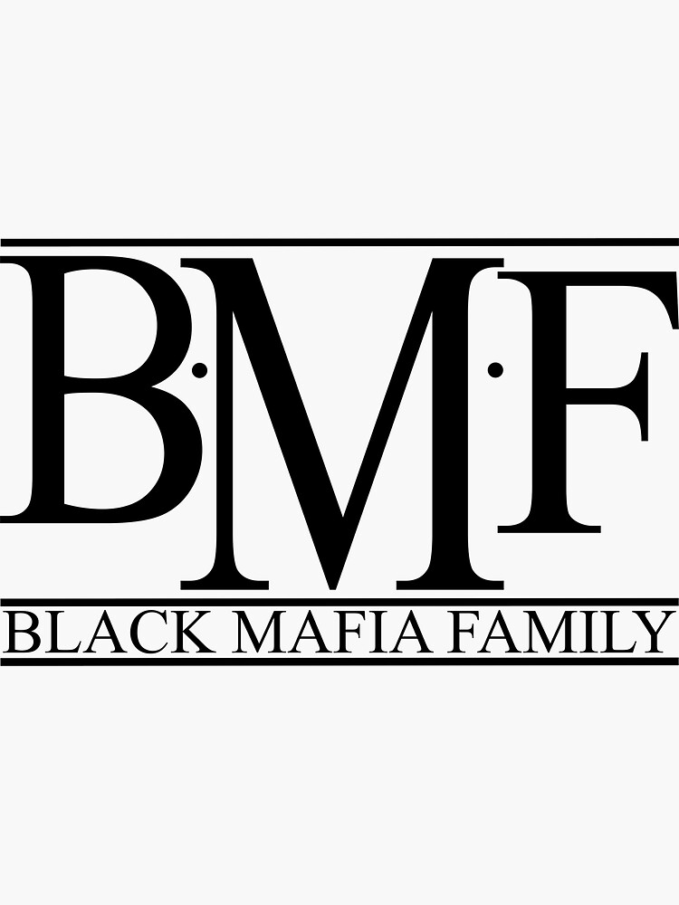 "BMF Black Mafia Family" Sticker for Sale by wevamewisu | Redbubble