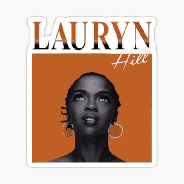 "Lauryn Hill, Lauryn Hill, Homage, 90s, Vintage, " Sticker for Sale by ...