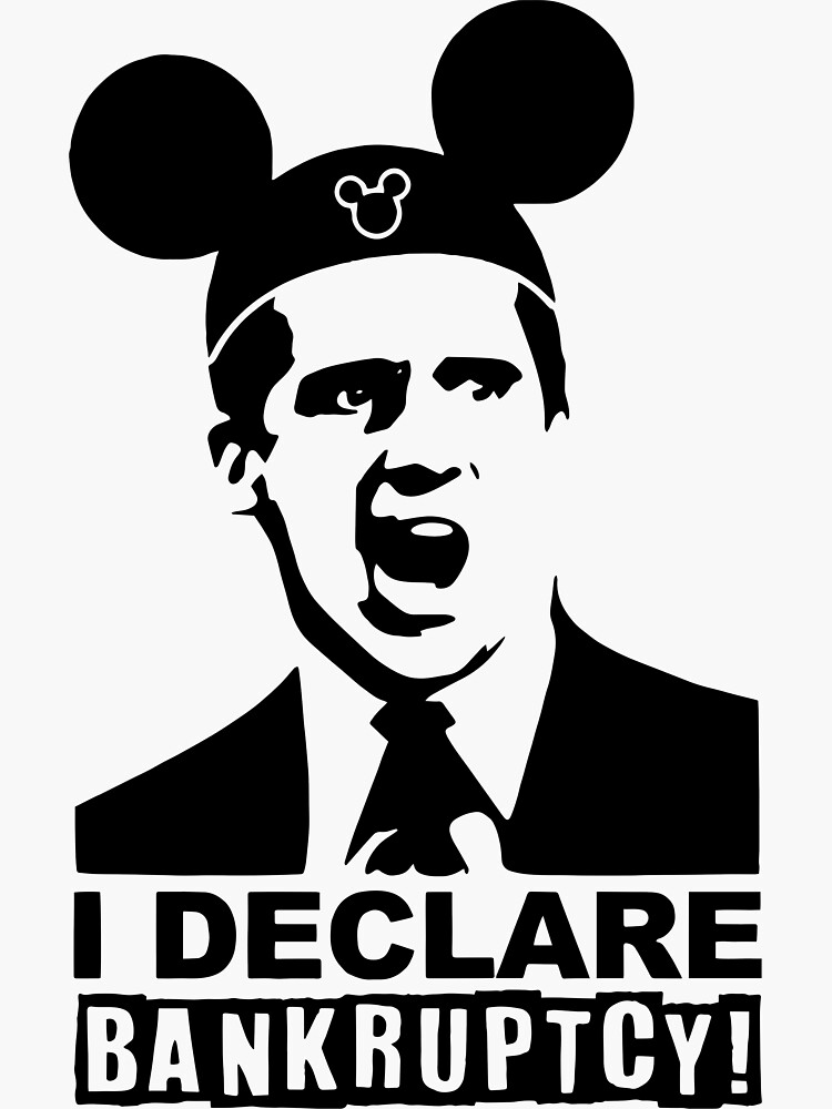 "The Office I Declare Bankruptcy" Sticker for Sale by WellingtonAdams ...