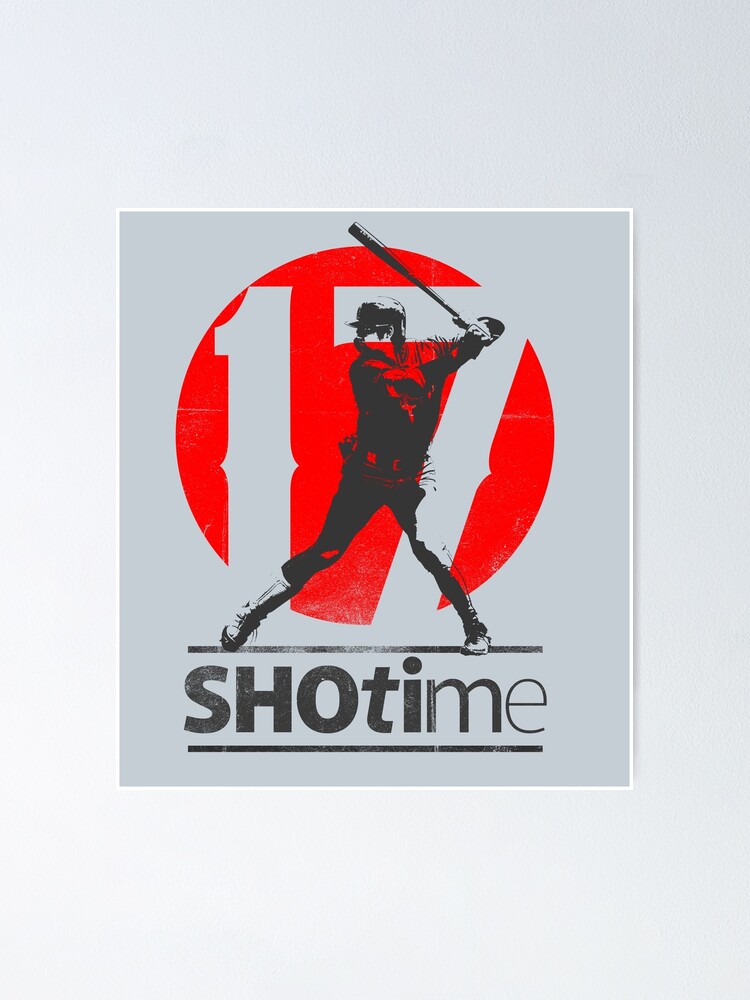 "Sho-Time Hitter" Poster for Sale by ionian-shop | Redbubble