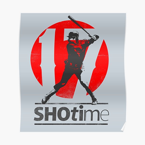 "Sho-Time Hitter" Poster for Sale by ionian-shop | Redbubble