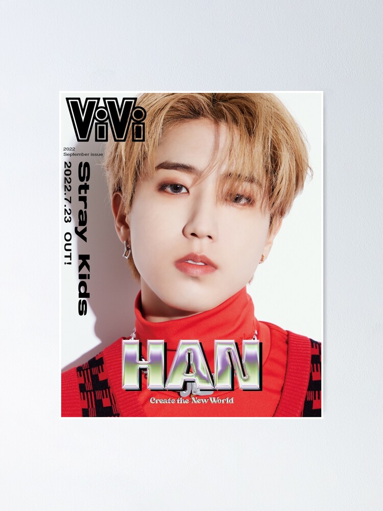 "STRAY KIDS HAN" Poster for Sale by ArtbyTaetan | Redbubble