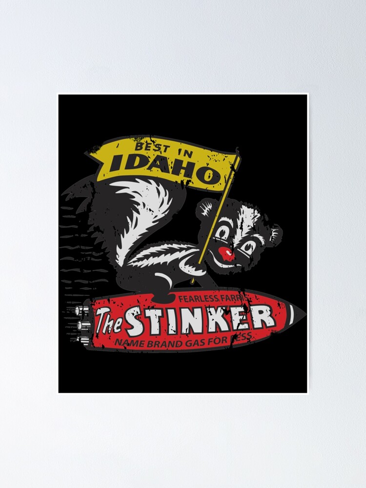 "Stinker Gas Classic " Poster for Sale by haydennorkusi | Redbubble