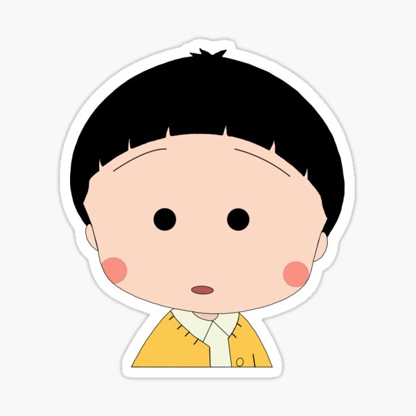 "Chibi Maruko-Chan " Sticker for Sale by lihngnt | Redbubble
