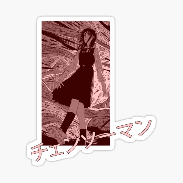 "Asa Mitaka Chainsaw Man" Sticker for Sale by raulgoindhan | Redbubble
