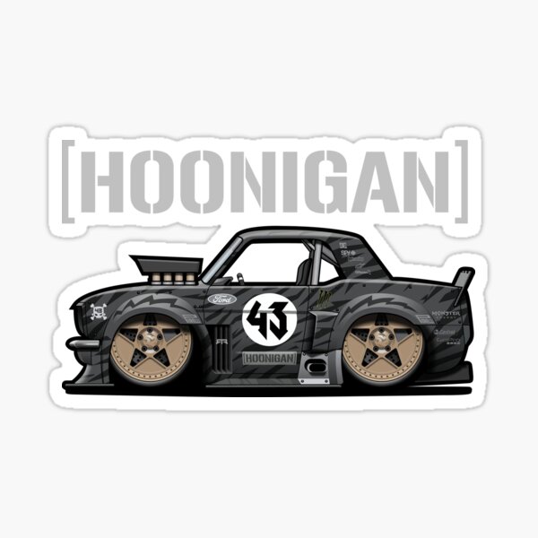 "Hoónígán Hoónicorn v1 Mustang" Sticker for Sale by HARDYSHOP | Redbubble