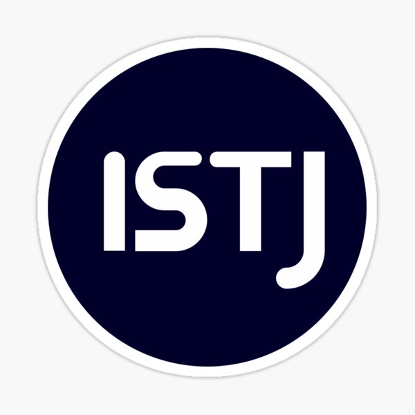Pegatina «Prueba de personalidad MBTI: ISTJ» de DanBang7 | Redbubble