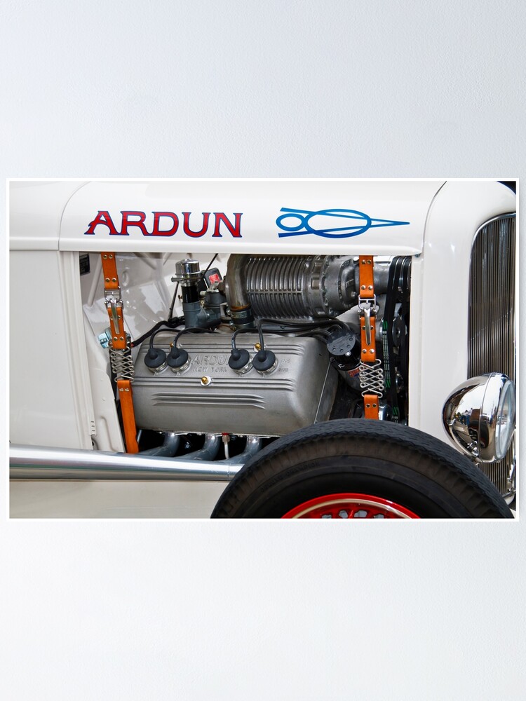"Ardun V8" Poster for Sale by dlhedberg | Redbubble