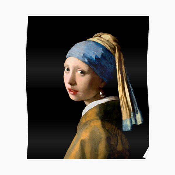 "Johannes Vermeer’s Girl with a Pearl Earring (ca. 1665) famous ...