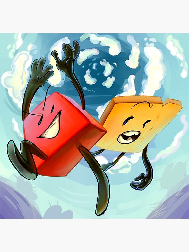 "Battle for BFB anime" Sticker for Sale by Jessica4720 | Redbubble