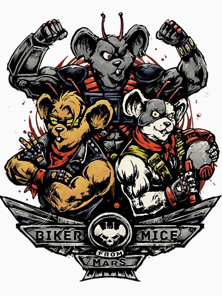 "Biker Mice From Mars" T-shirt for Sale by Frawk325D | Redbubble ...
