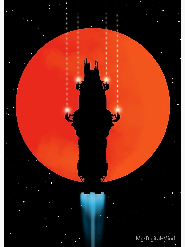 "Rocinante Silhouette Poster" Poster for Sale by My-Digital-Mind ...