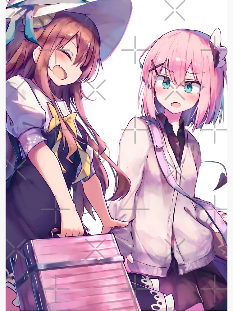 "Yuko Yoshida Das Dämonenmädchen von Nebenan Artwork" Sticker von ...