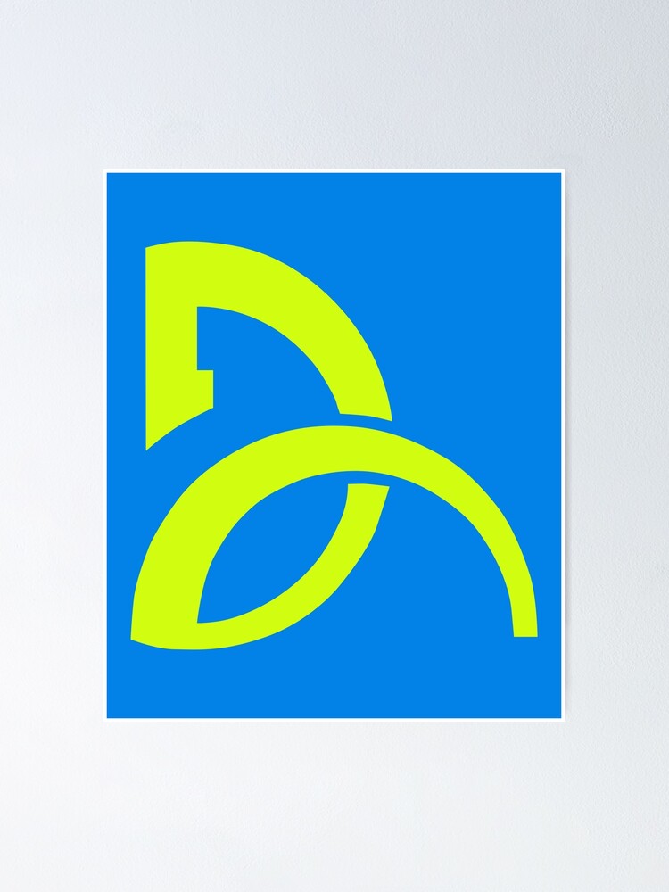 "Novak Djokovic Logo " Poster for Sale by HONOLOLO | Redbubble