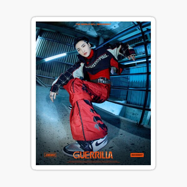 "ATEEZ SEONGHWA - GUERRILLA " Sticker for Sale by ArtbyTaetan | Redbubble