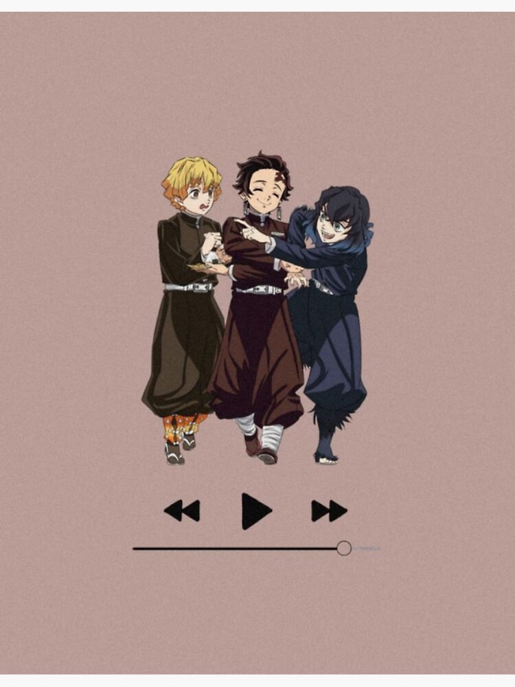 "Tanjiro Inosuke and Zenitsu" Sticker for Sale by memeshop2022 | Redbubble