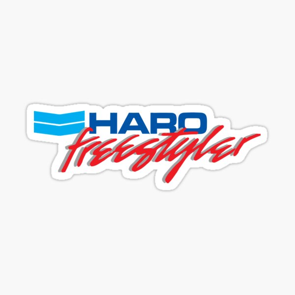 "HARO FREESTYLER BIKES BICYCLE LOGO" Sticker for Sale by DanaEllis ...