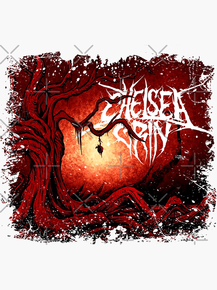 "Chelsea Grin Merch" Sticker for Sale by xxXVintageXxx | Redbubble