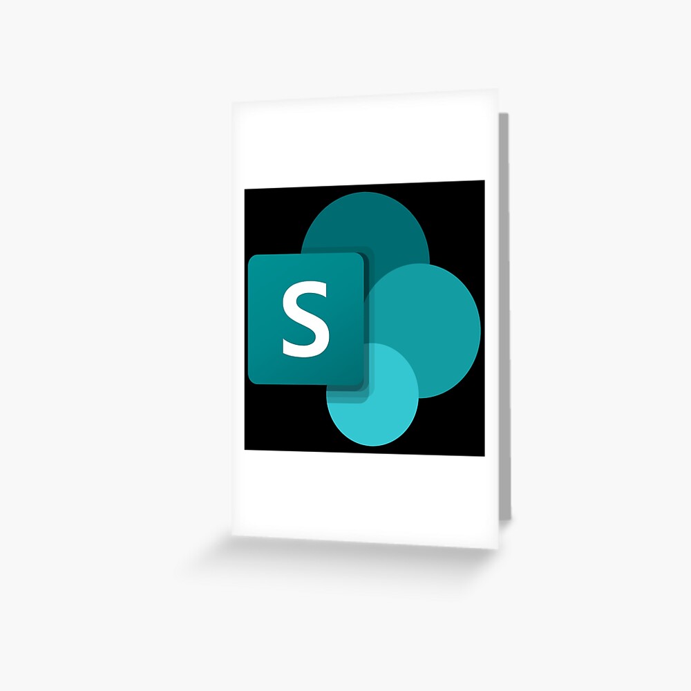 "Interesting Sharepoint Logo" Greeting Card for Sale by qiesmol | Redbubble