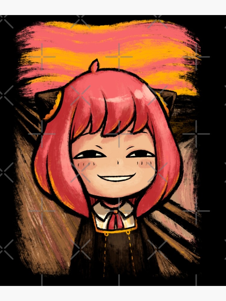 "Anya Meme - Spy x Family art - Forger family anime T-Shirt" Poster for ...
