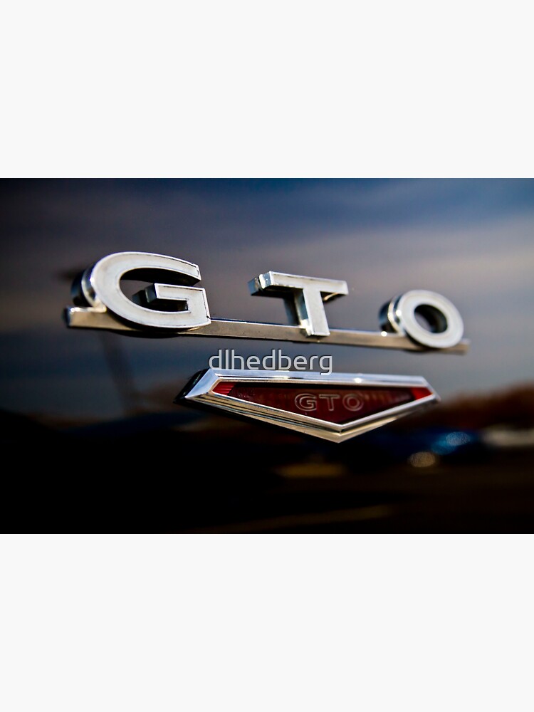 "GTO" Sticker for Sale by dlhedberg | Redbubble