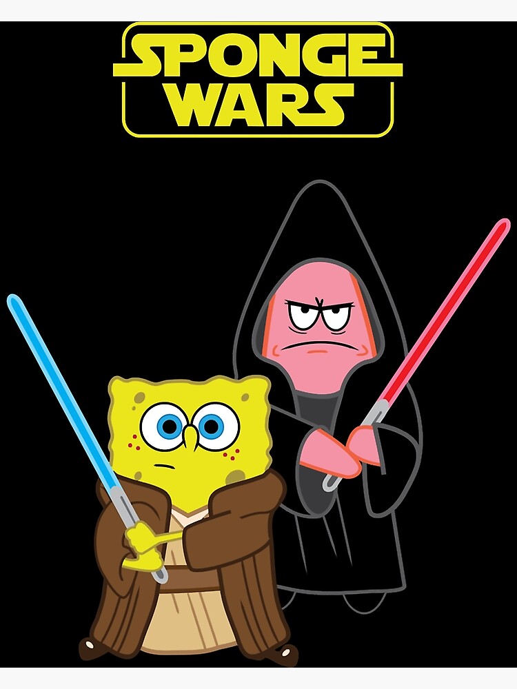 "Sponge Wars" Photographic Print for Sale by bakerganlo | Redbubble