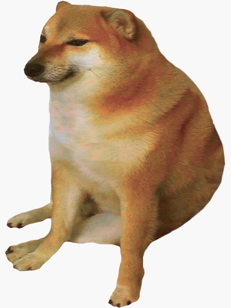 "Small Doge Meme" Sticker for Sale by Federico1984 | Redbubble