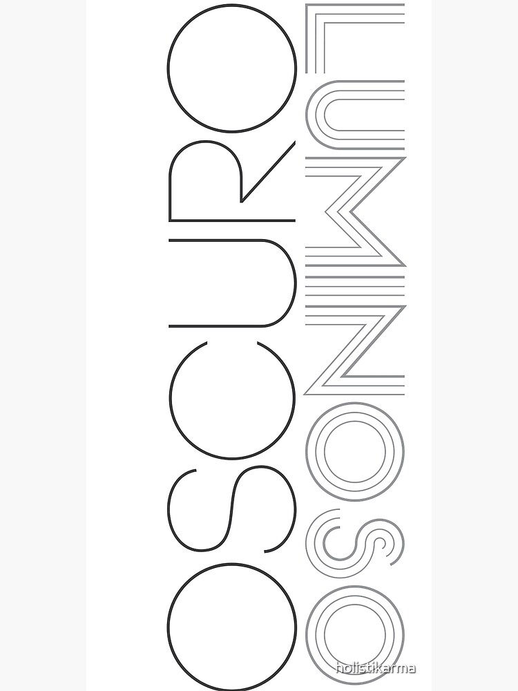 "Dualidad Duality " Poster by holistikarma | Redbubble