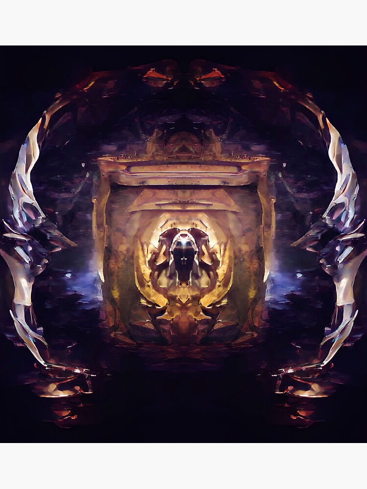 "The Fallen Gate" Sticker for Sale by TheRockFox | Redbubble